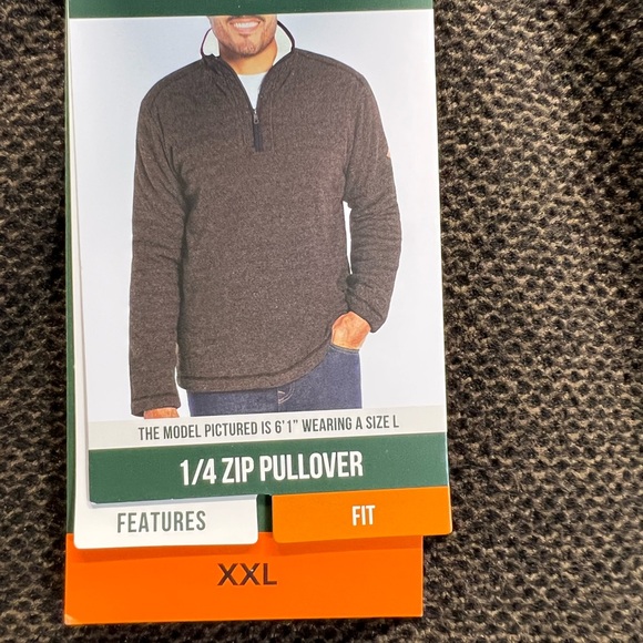 Orvis | Sweaters | Orvis Mens 4 Zip Sweater Charcoal | Poshmark